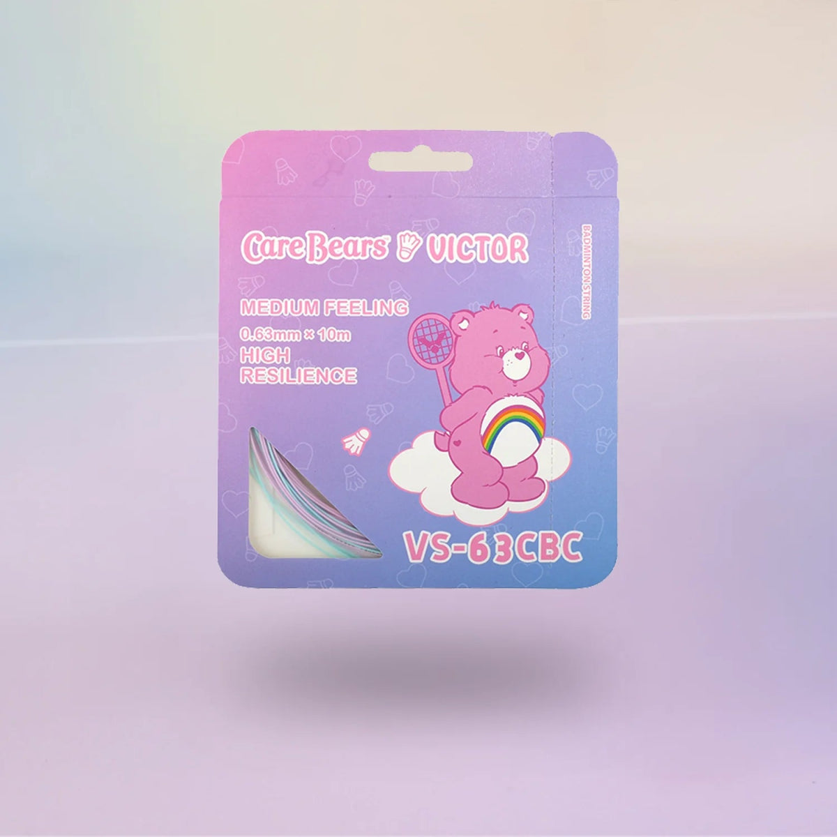B&T Racket VICTOR X Care Bears Badminton String Pack 10m VS-63CBC TU ...